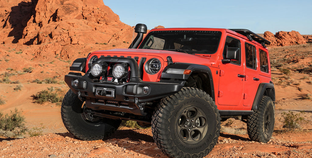 AEV 2″ SPACER LIFT FOR 2018+ WRANGLER JL one a 2019 Stock Sahara | Jeep ...