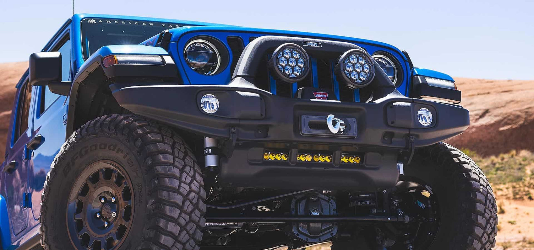 AEV E-Coat/Powder Coat Finish EX Front Bumper
