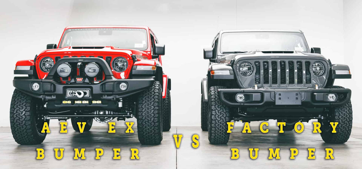 AEV E-Coat/Powder Coat Finish EX Front Bumper
