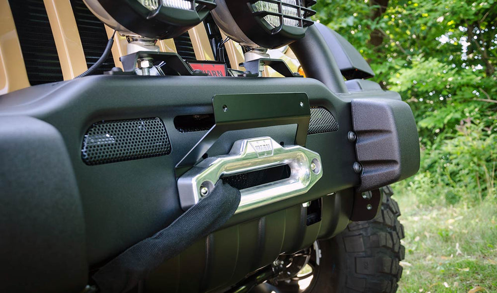 Hawse Fairlead License Plate Mounting Kit | AEV
