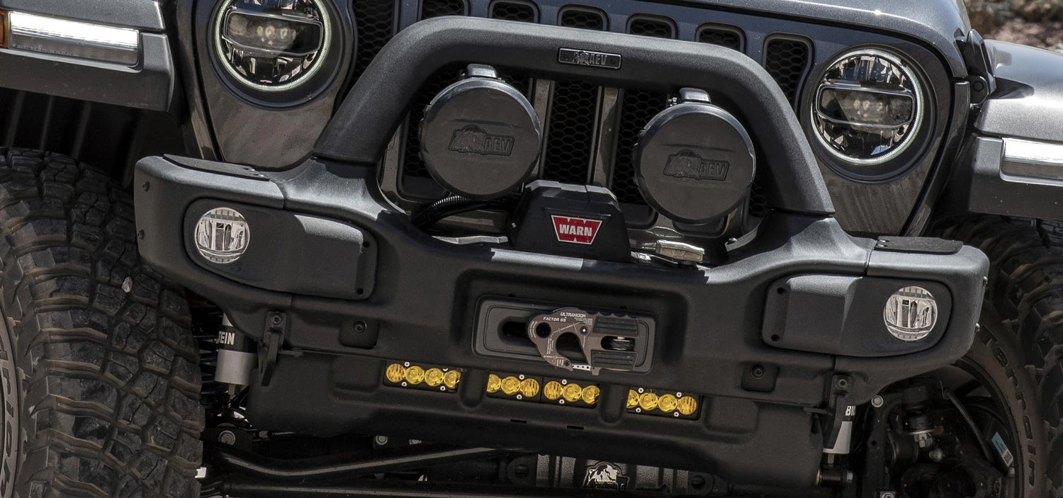 AEV RX Front Bumper for 2018+ Jeep JL Wrangler & Gladiator